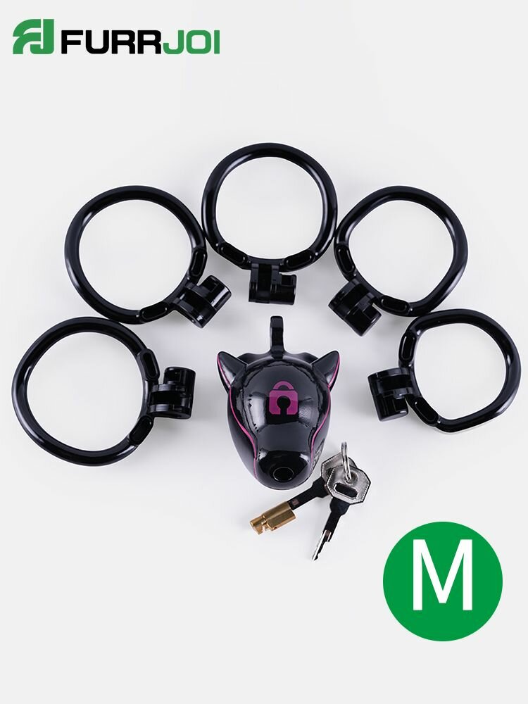 Furrjoi Глянцевая Клетка целомудрия IDO-M