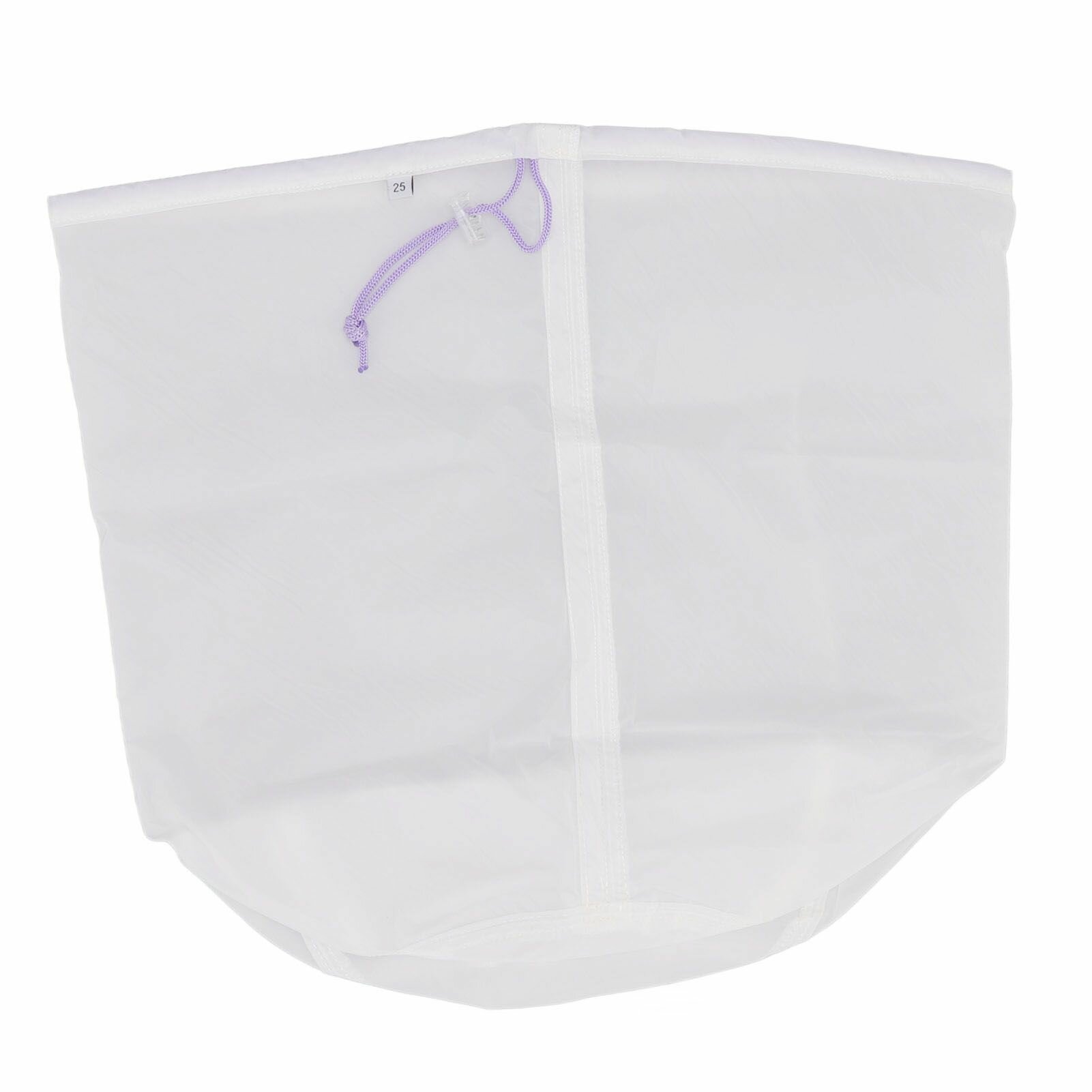 Мешки для заваривания на 5 галлонов Мешок для процеживания вина с очень мелкой сеткой для домашнего пивоварения Молочный мед Фиолетовый (25 микро)