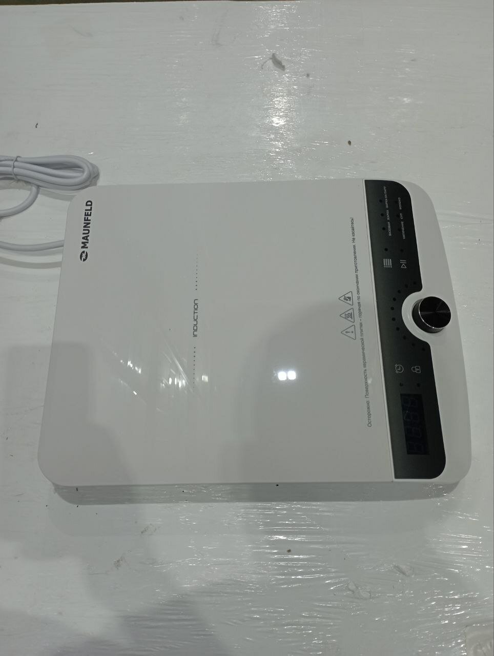 Электрическая индукционная плитка MAUNFELD EVI.M291-WH