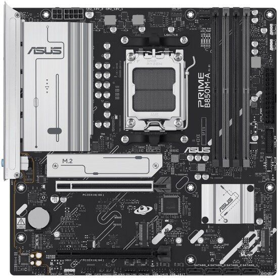 Материнская плата Asus PRIME B850M-A-CSM (AM5, mATX)