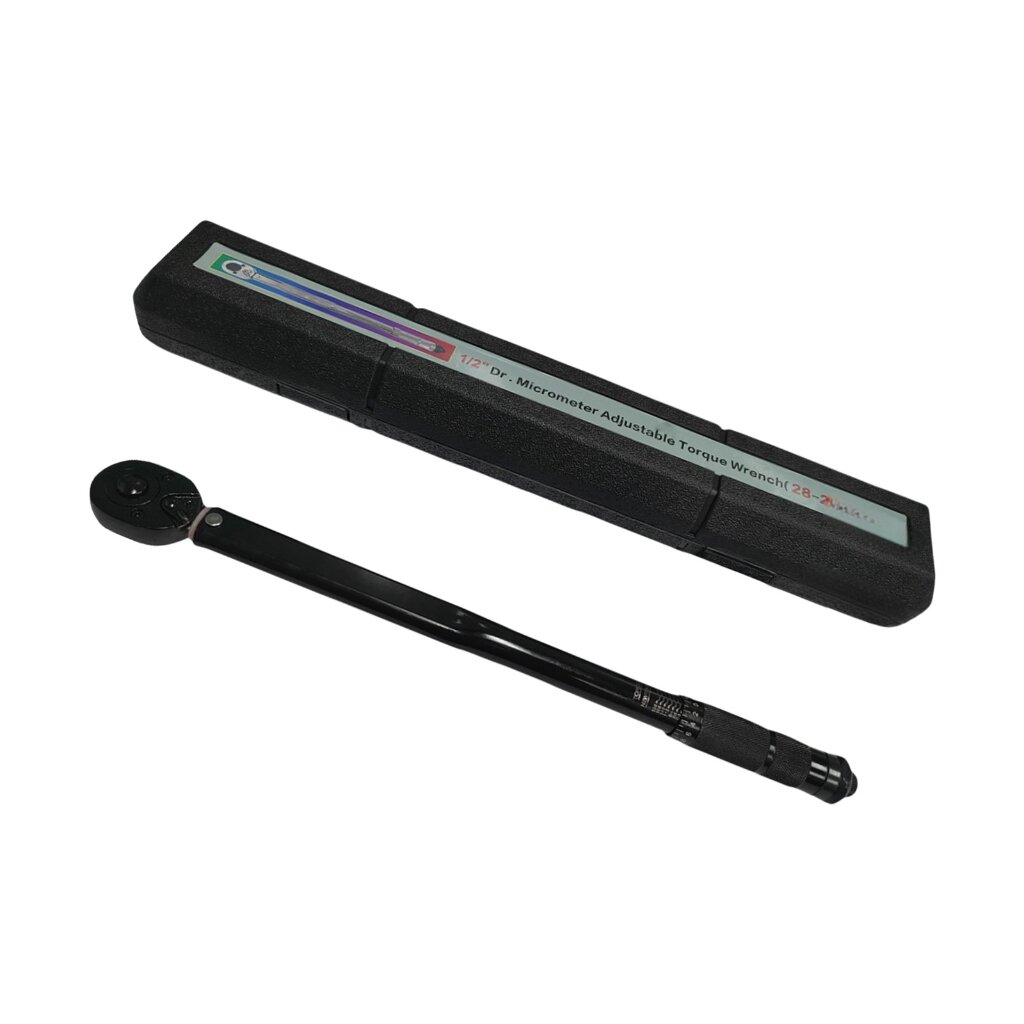 Регулируемый Динамометрический Ключ Стальная Конструкция Эргономичная Рукоятка Для Ремонта Автомобилей И Механической Сборки