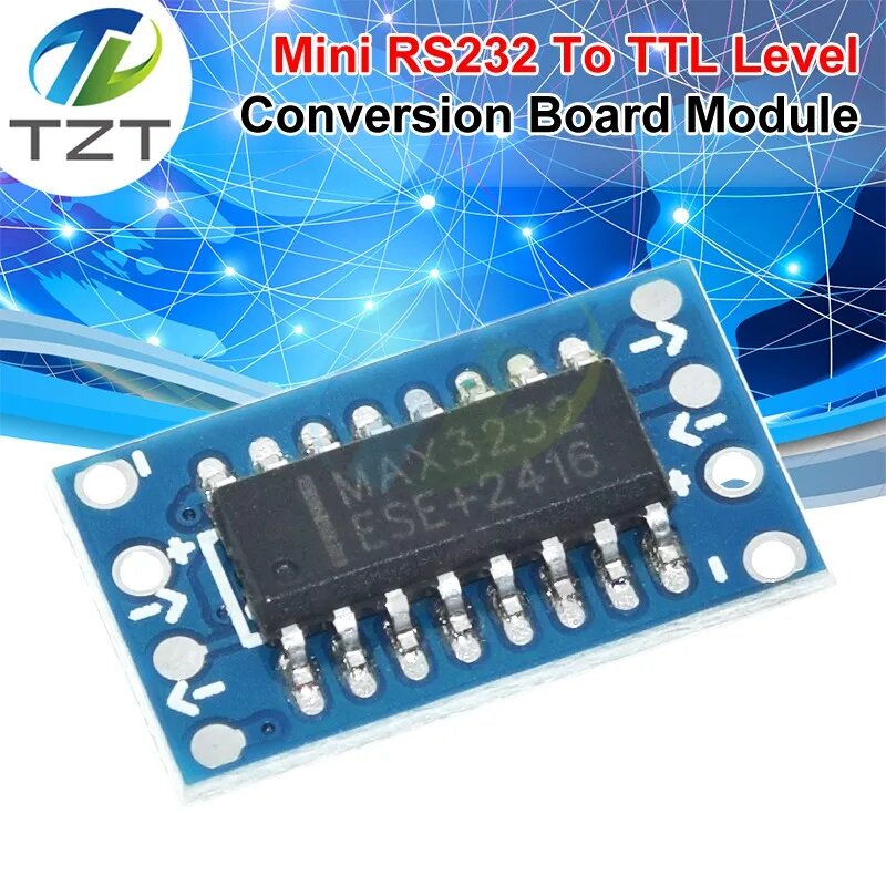 Преобразователь уровней RS232-TTL TZT MAX3232 10шт