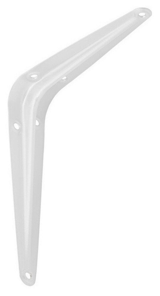 Кронштейн для полки Rock Solid Connection / Рок Солид Конекшн Domax WS 100 стальной, белый, 100×75мм / держатель