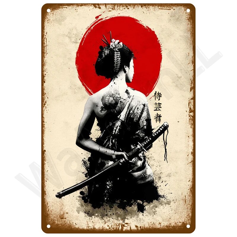 Ретро настенная художественная роспись Открытый дом Ванная комната Украшения для дома Декор Винтажные металлические вывески Тарелки Оловянная вывеска Плакаты Человек Пещера Бар