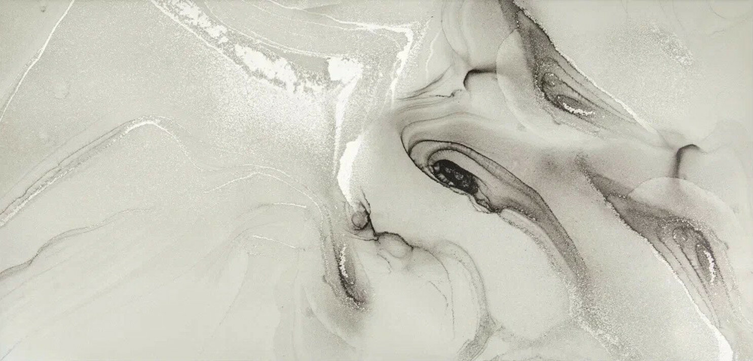 Фиброцементные плиты ЮгPlastМаркет "Мрамор Пески", 1200x600x2,2 мм, влагостойкие, огнестойкие