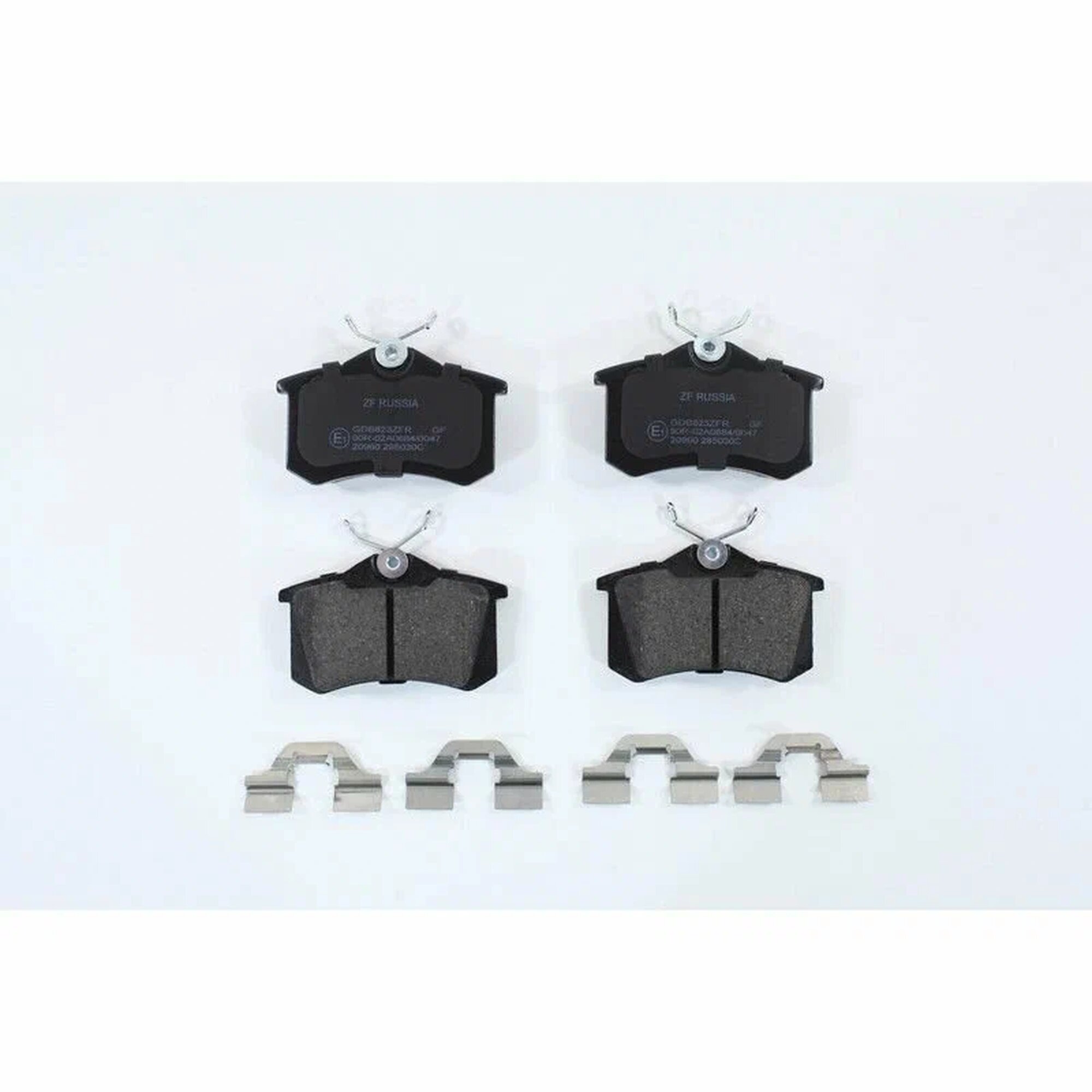 Колодки тормозные дисковые задние ZF Russia GDB823ZFR для а/м Volkswagen Bora, AUDI A8, CITROEN C8