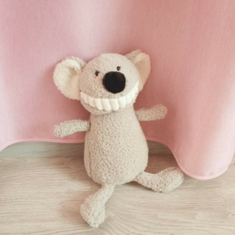 Charming 2021 new smile big teeth doll creative plush toys for imaginative play