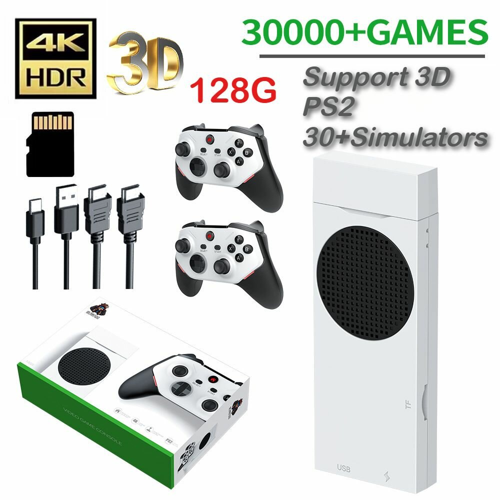 M88 Ретро видеоигровая консоль 30000+ Игры поддерживают 4K 3D TV Игры Беспроводный контроллер USB PC Игра для PS2/Psp/Psx/Dc/Nds/Cps1