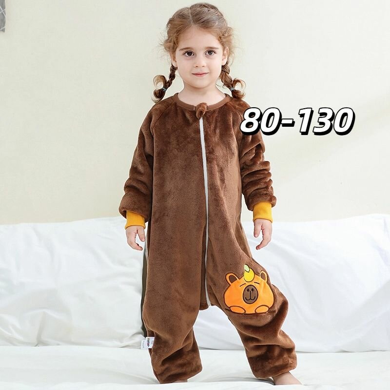 Детский спальный мешок с длинными рукавами