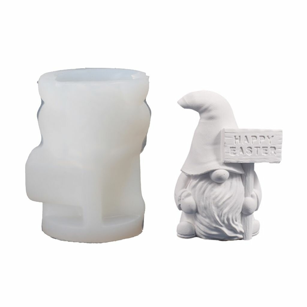 DIY Кристалл гипса гном силиконовые формы