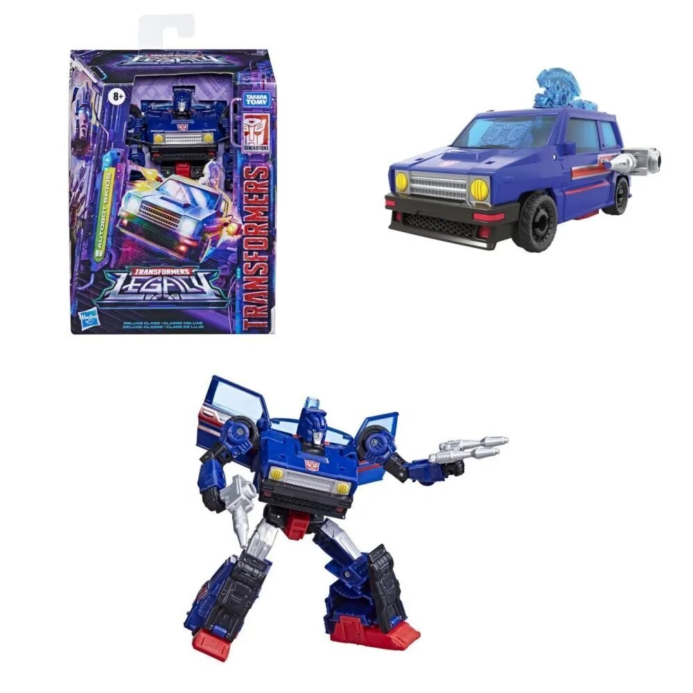 Трансформеры Hasbro Игрушка Generations Legacy Deluxe Autobot Skids 5,5 дюйма (14 см) F3008