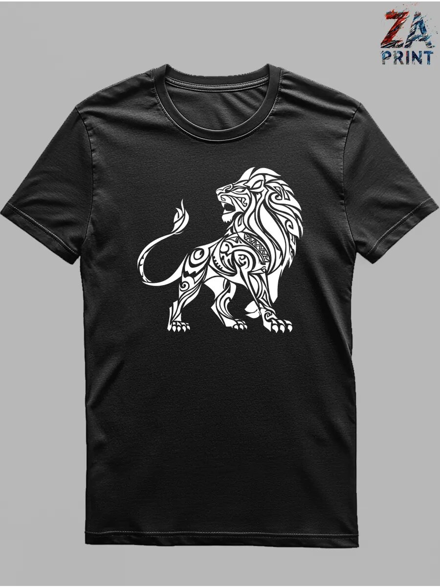 Футболка лев