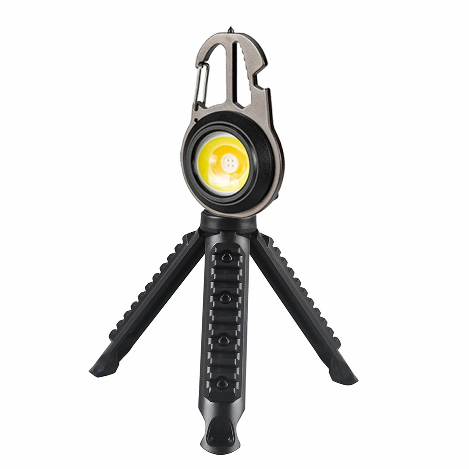 Портативный светодиодный фонарик с подставкой Перезаряжаемый фонарь-брелок