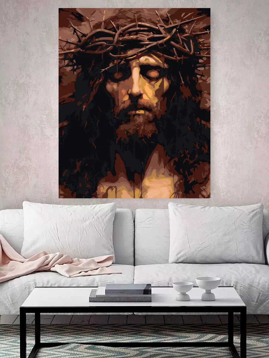 Картина по номерам Иисус-Христа