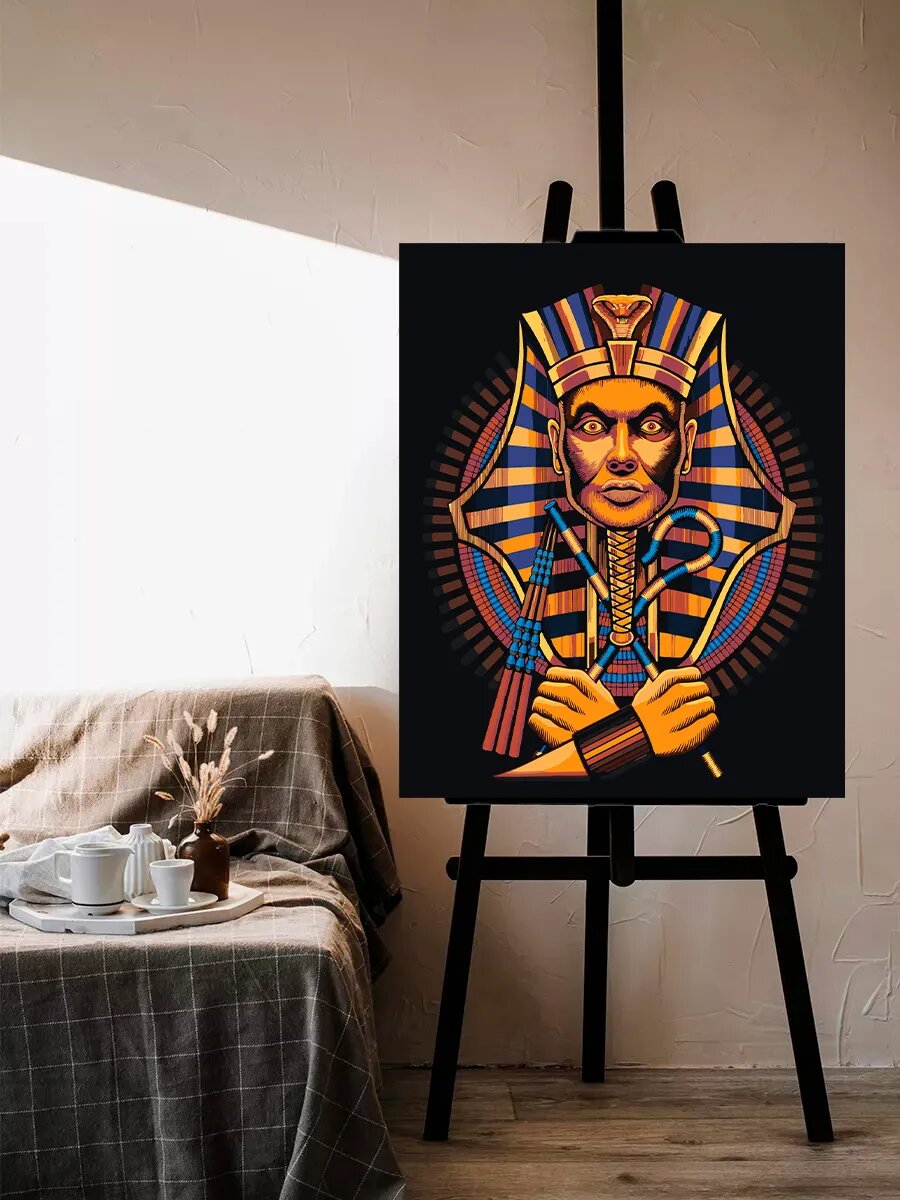 Картина по номерам Тутанхамон Фараон Древнего Египта Религия