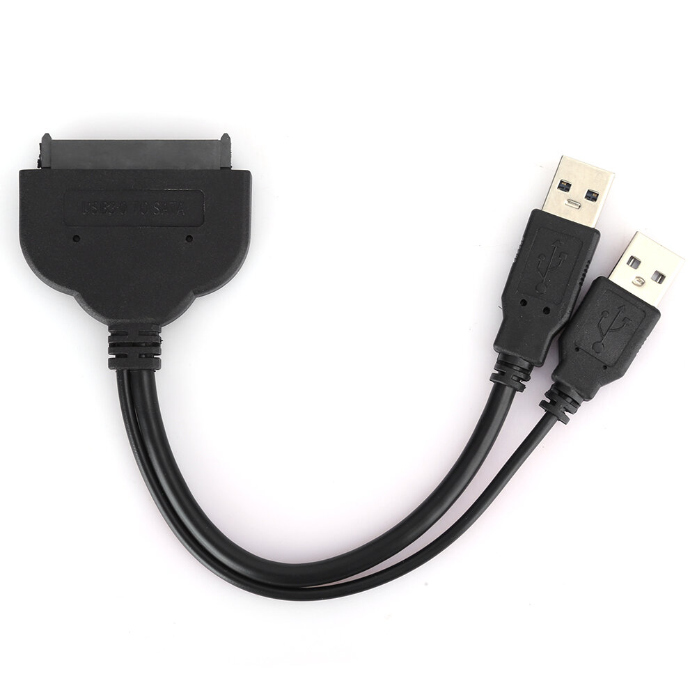 Кабель USB3.0 - SATA для подключения жесткого диска к компьютеру, преобразование данных, передача данных C0108Black