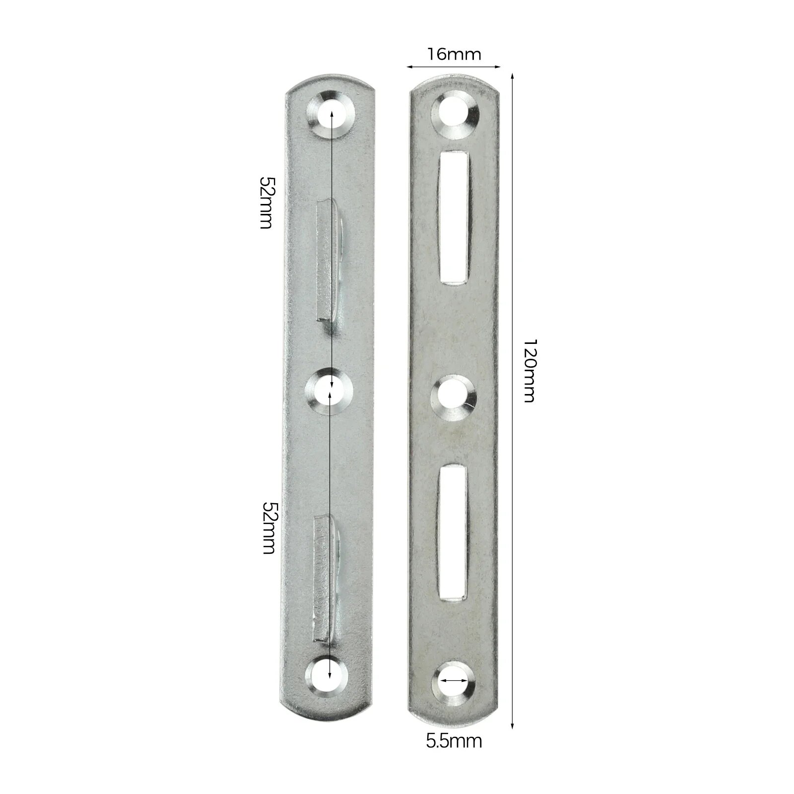 Утолщенные петли для кровати, Угловой Инструмент, невидимая фурнитура для кровати, деревянная подвесная пряжка, Соединительный разъем для мебели, 4 комплекта, C