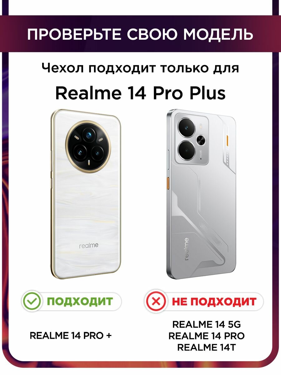 Чехол на Realme 14 Pro+ / Реалми 14 Про+ с принтом Sweet milk — фото 1