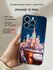Чехол на Apple iPhone 13 Pro / Айфон 13 Про с принтом "Москва 1"