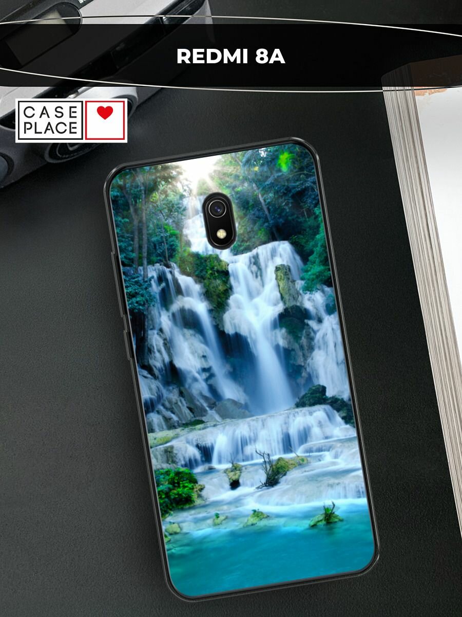 Чехол на Xiaomi Redmi 8A / Сяоми Редми 8А с принтом "Водопад 8"