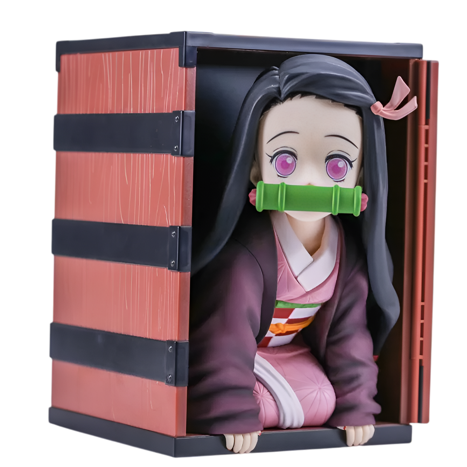 Фигурка Аниме Клинок Рассекающий Демонов Незуко Камадо в Ящике (9см.)