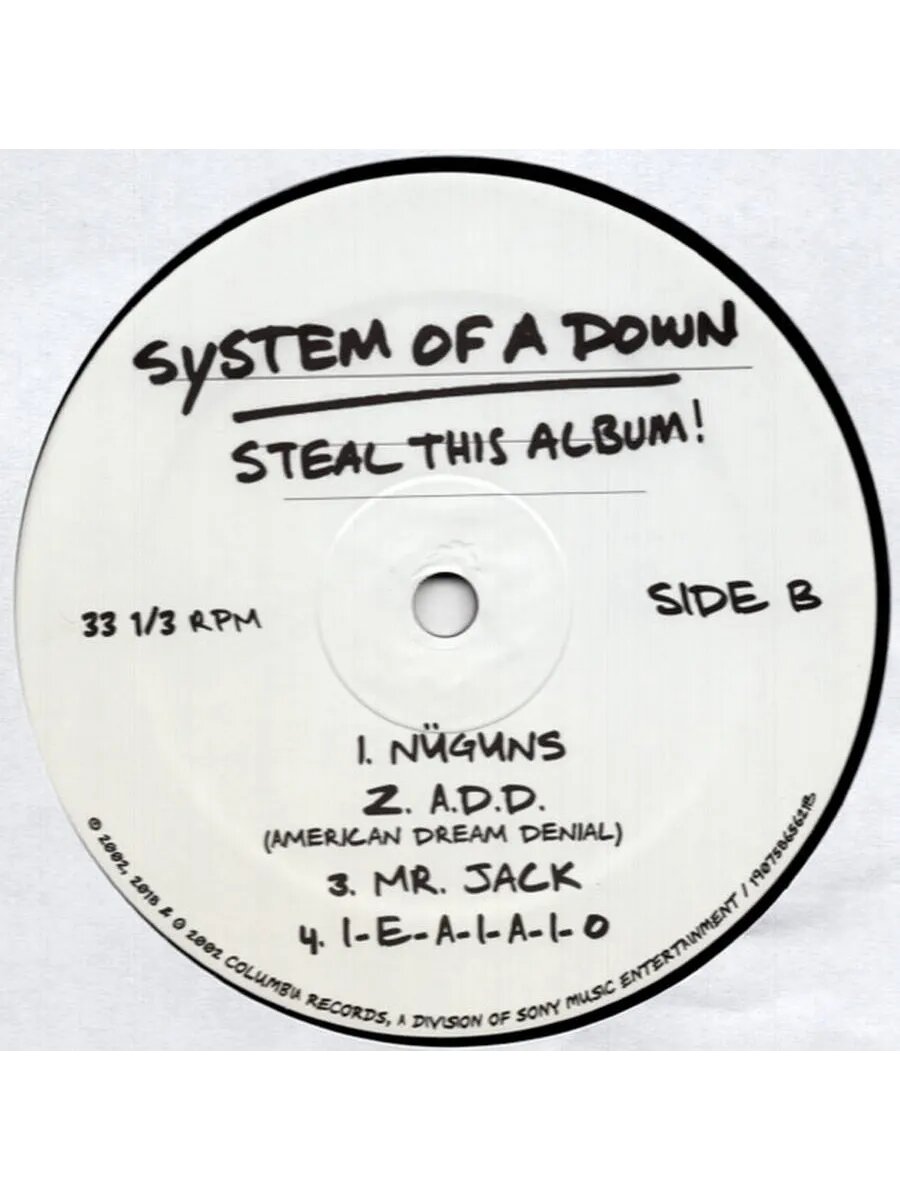 System Of A Down - Steal This Album (2LP)