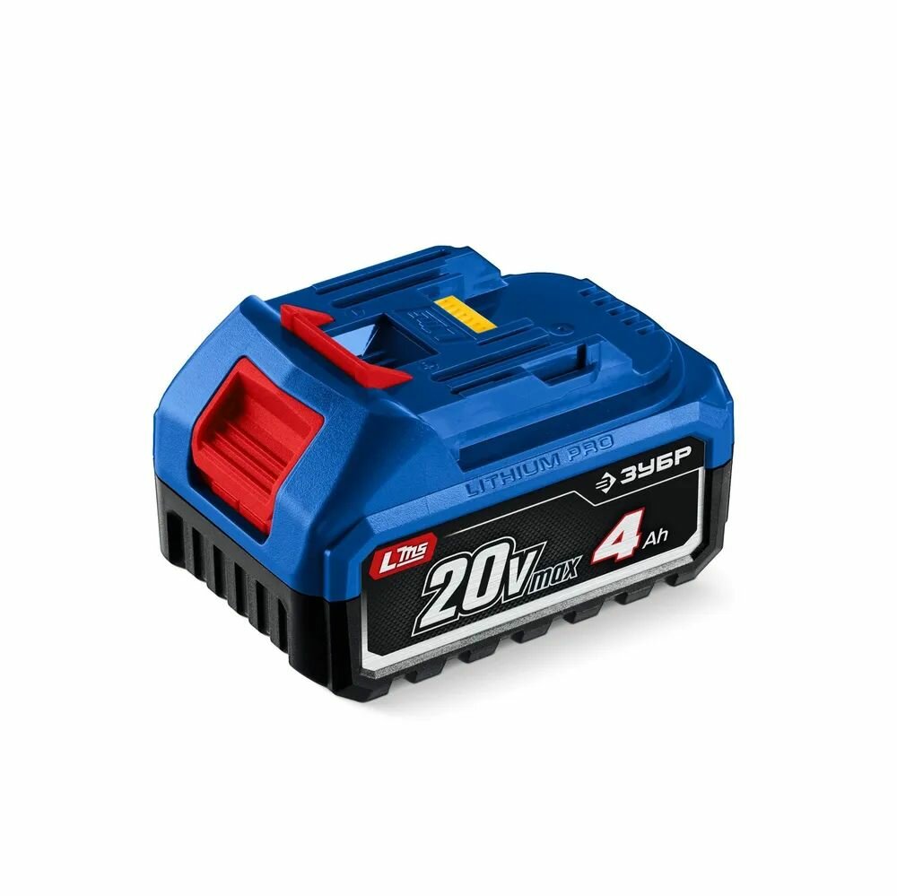 ЗУБР Power PRO, 20 В, 4.0 А ч, аккумулятор LMS, профессионал (BP-P-20-4)