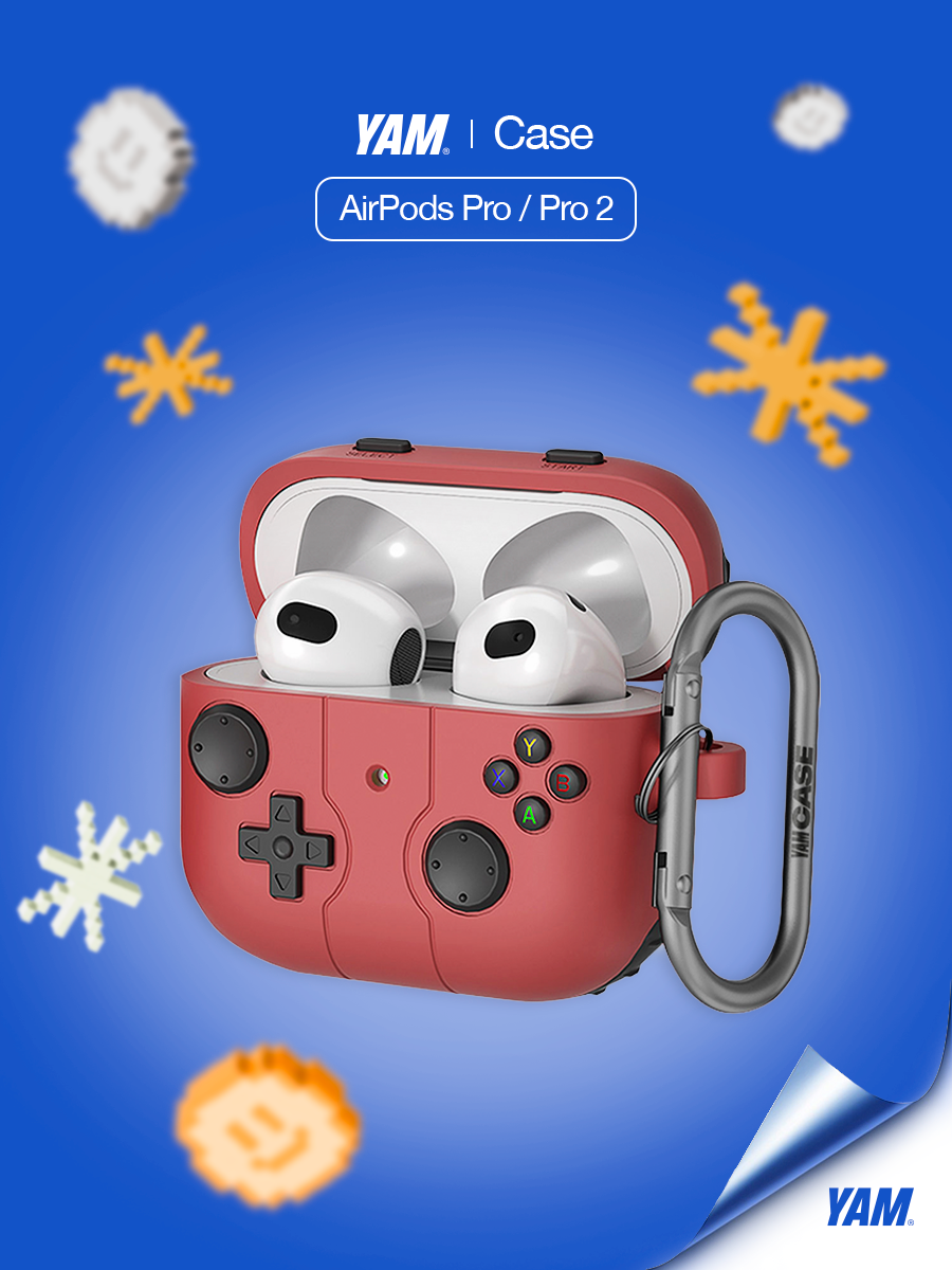 Чехол для наушников Apple AirPods Pro или Pro 2 силиконовый, защитный