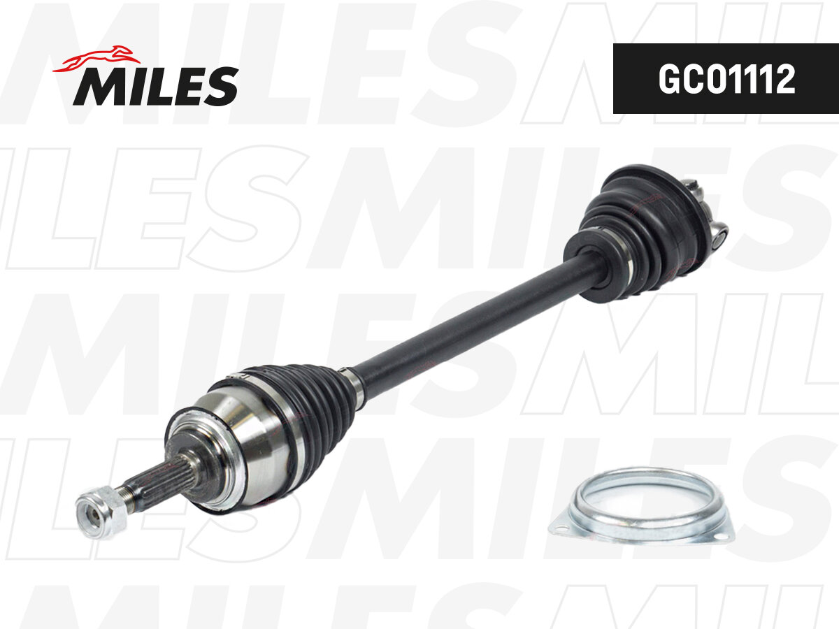 MILES Привод в сборе левый без ABS RENAULT LOGAN (GKN 304508) GC01112
