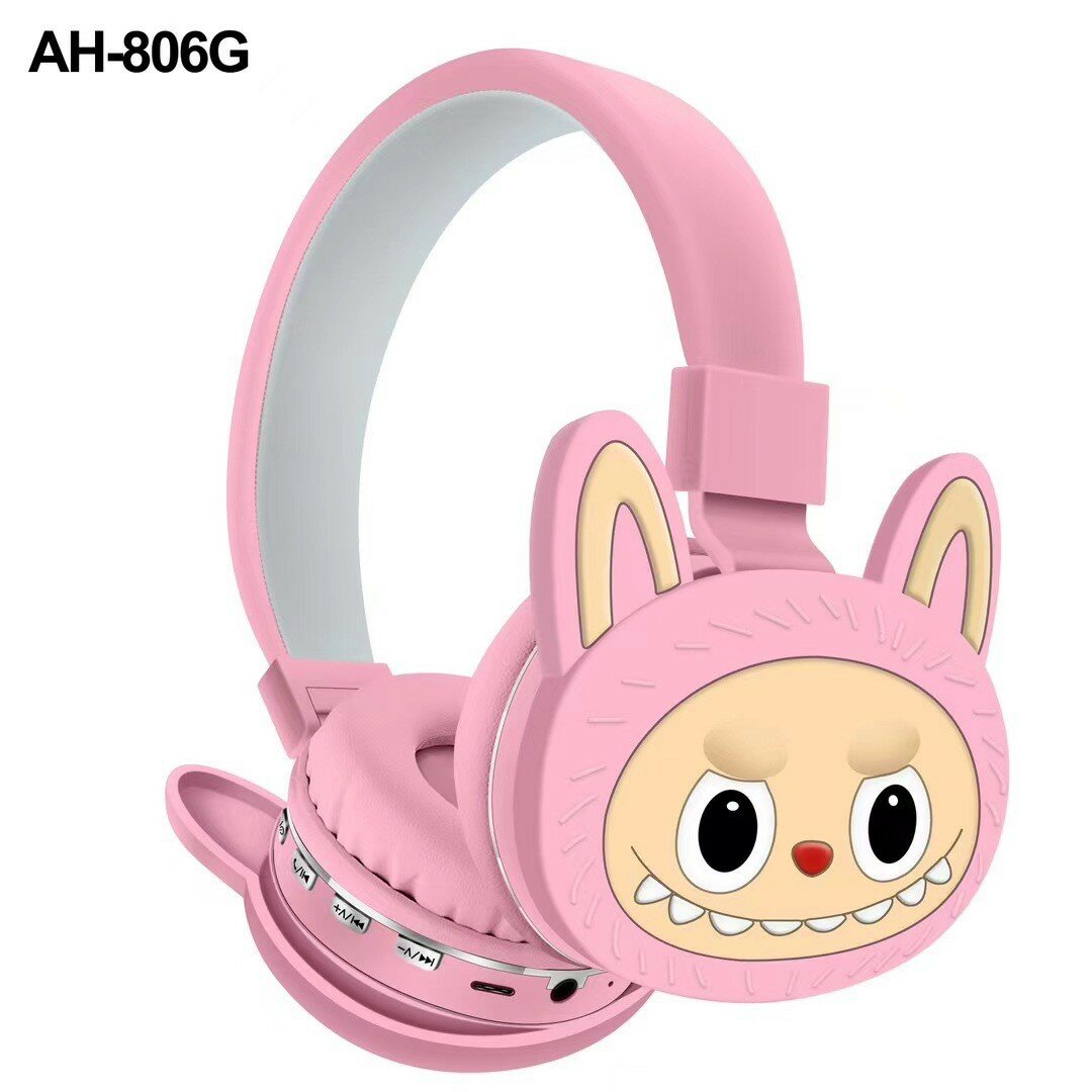 Наушники беспроводные детские стерео Лабубу