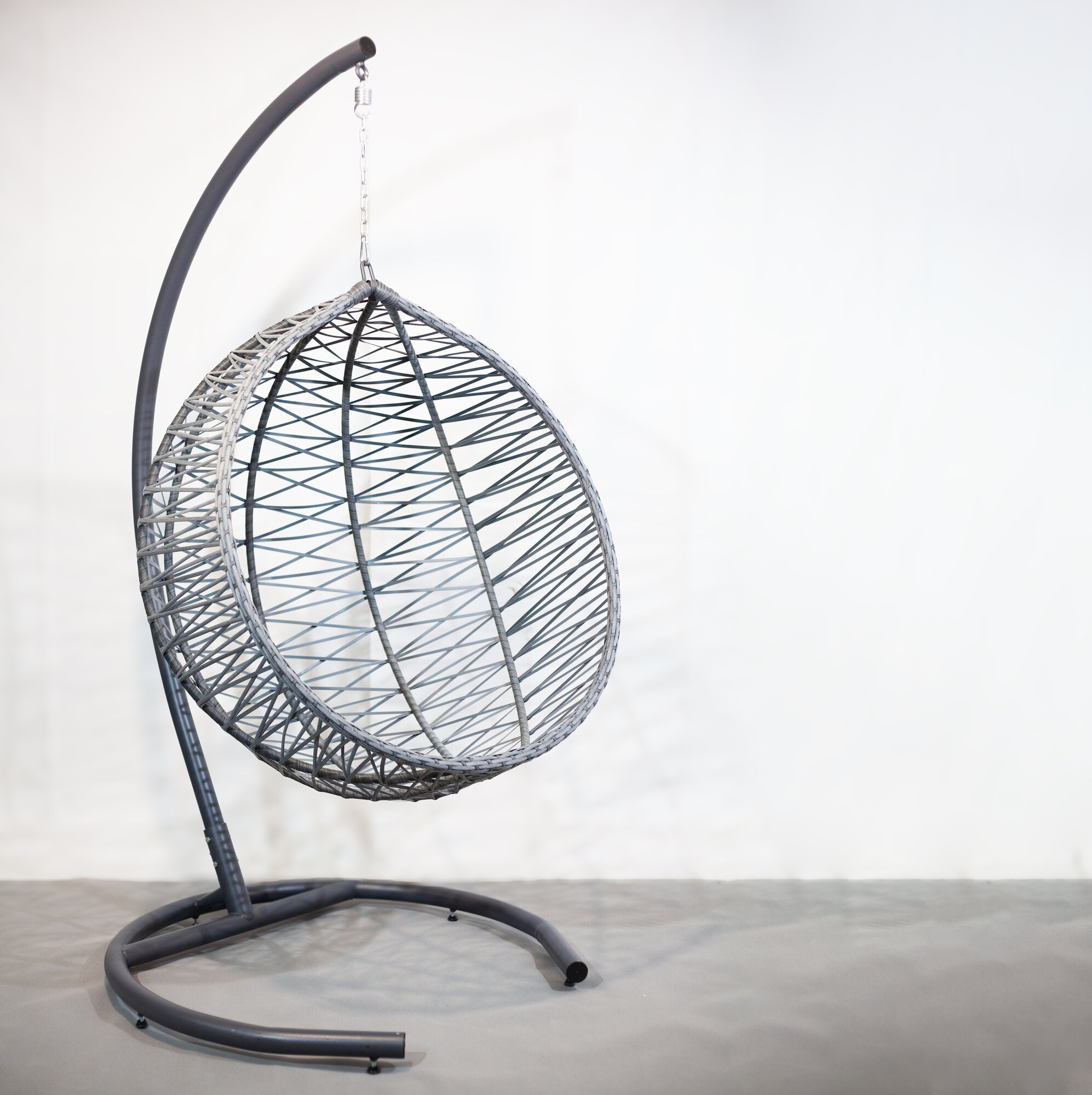 Усиленная стойка для подвесного кресла, металл, цвет серый, 195см