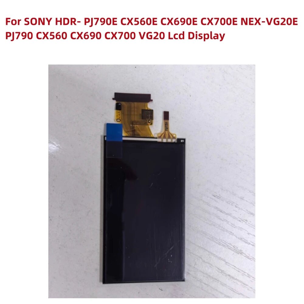 Alideao-Новый ЖК-дисплей для SONY HDR- PJ790E CX560E CX690E CX700E NEX-VG20E PJ790 CX560 CX690 CX700 VG20 видеокамера