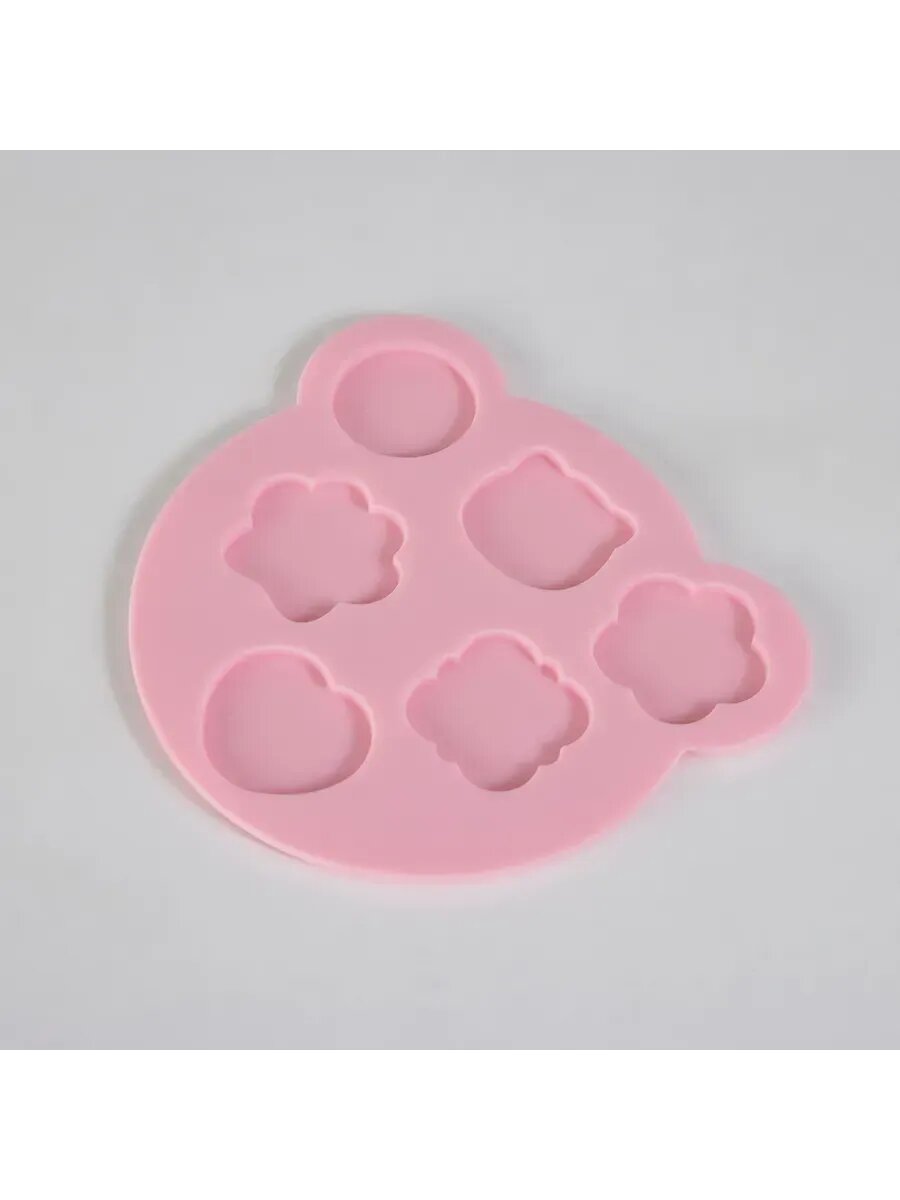 Форма для сургучной печати силикон "Мишка" 13,6х12,4 см