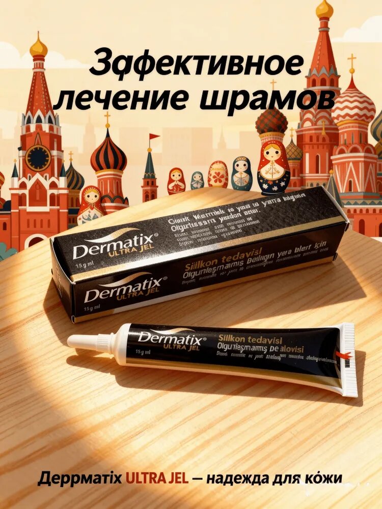 Дерматикс: Американский Силиконовый Гель Убийца Шрамов, Рубцов и Растяжек для Всей Семьи!