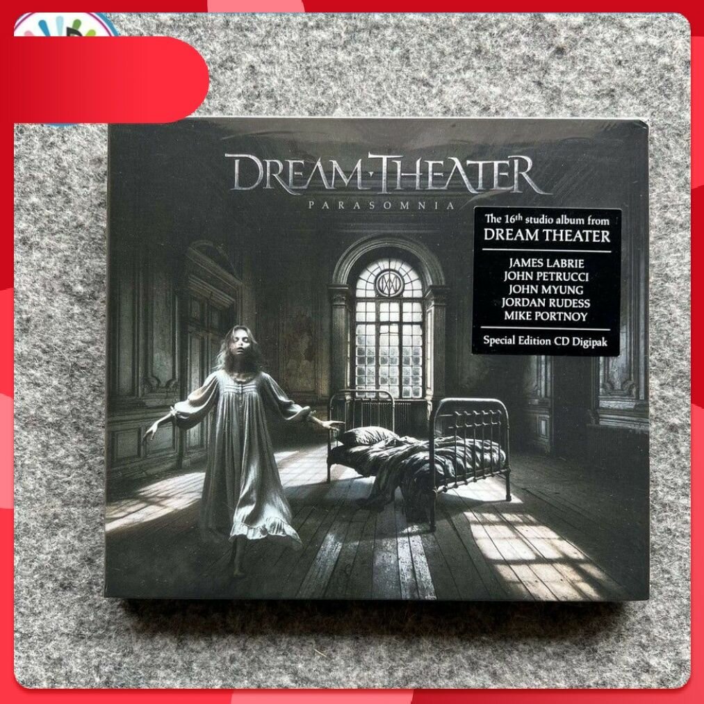 Эксклюзивный новый альбом Dream Theater Parasomnia CD в запаянной упаковке