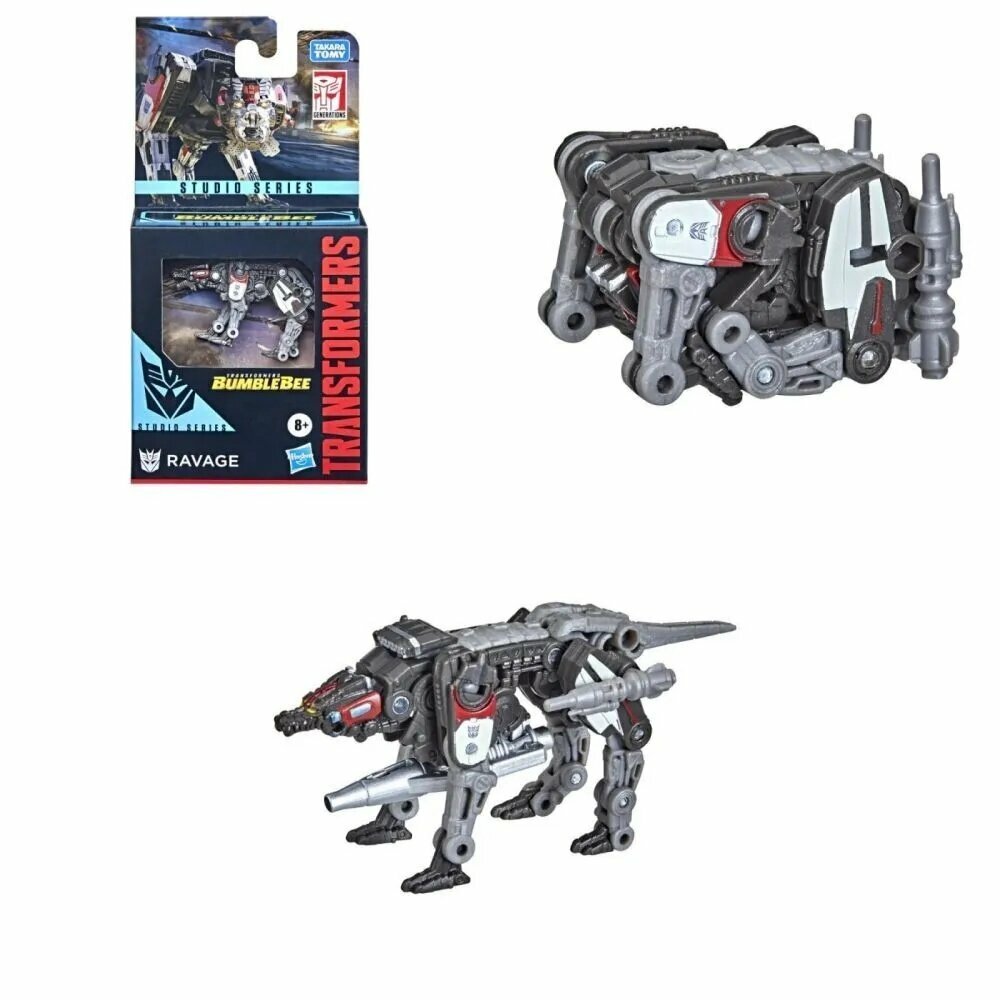 Трансформеры Hasbro Игрушка Studio Series Core Class Transformers: Bumblebee Ravage 3,5 дюйма (8,9 см) F3138