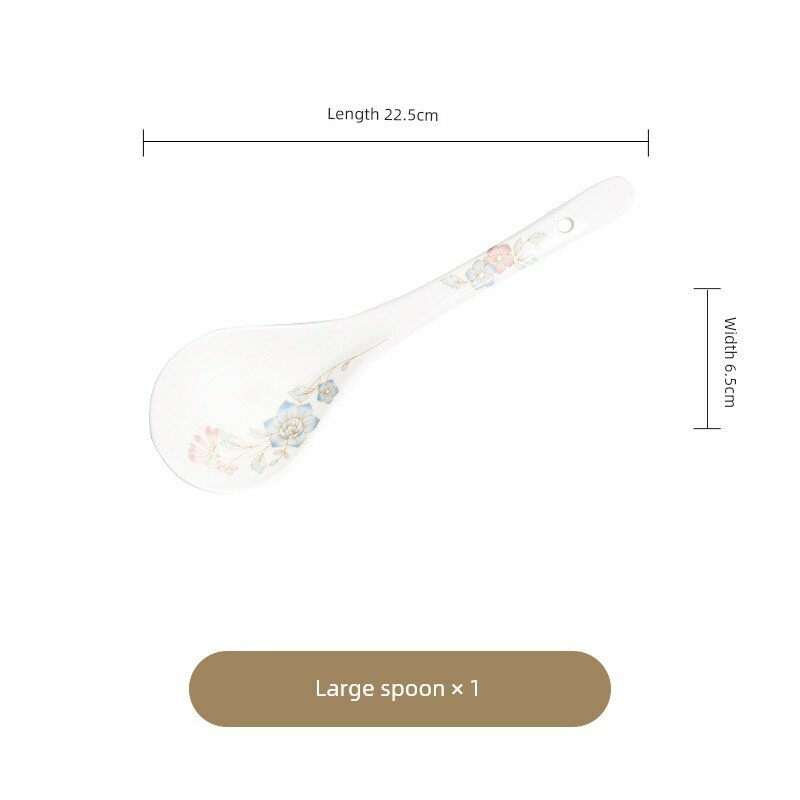 Набор фарфоровой посуды Songfa для дома, в китайском стиле, простой и свежий керамический сервиз: тарелки, миски,