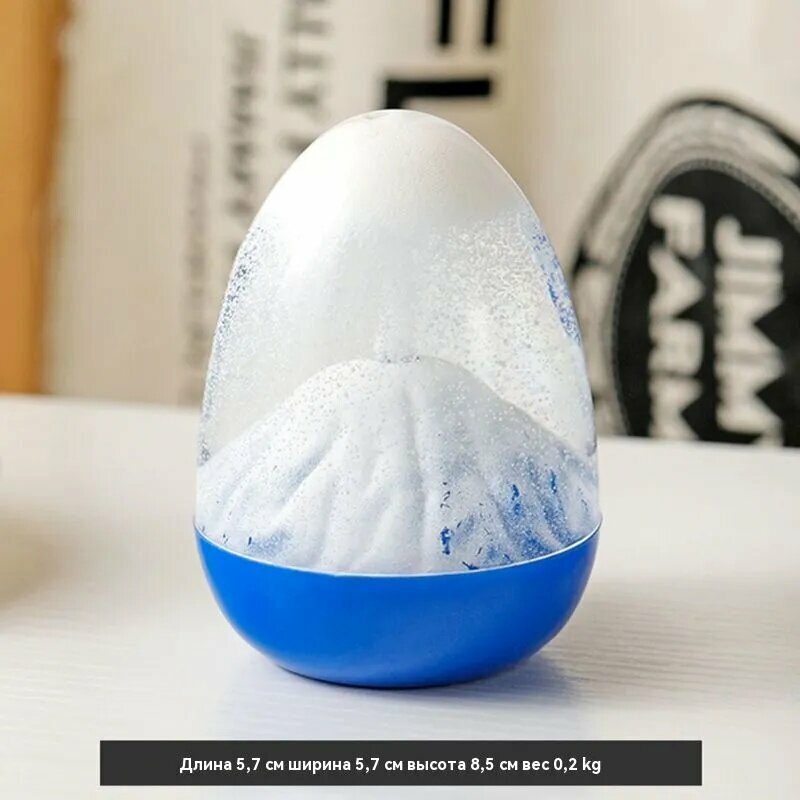 Антистресс-игрушка "Извержение вулкана" масляный песочный таймер для детей и взрослых