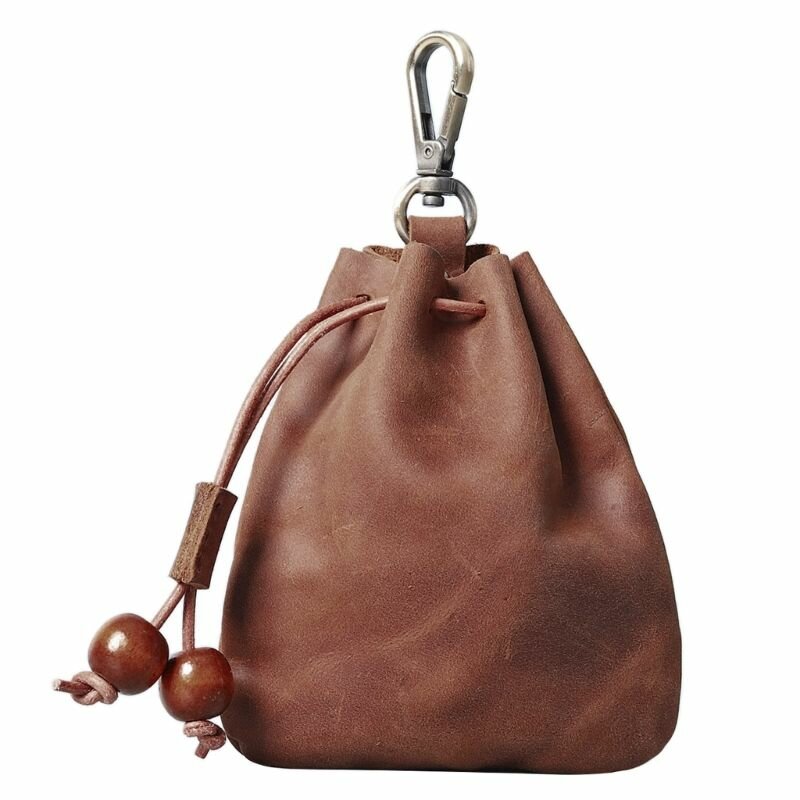 Футляр для ключей, портмоне, игральных костей-коричневый