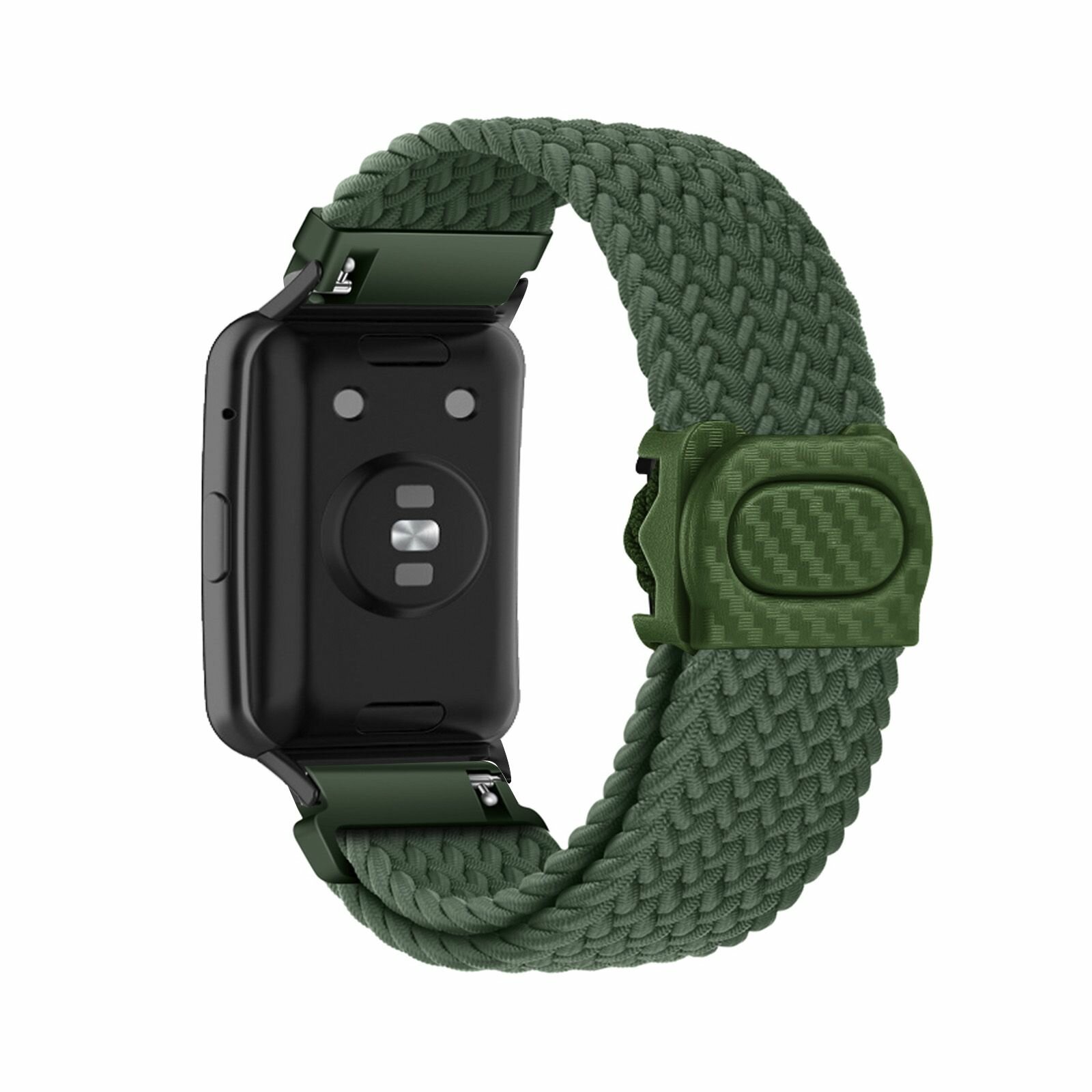 Плетёный ремешок из эластичной ткани для фитнес браслета Huawei Watch Fit 2
