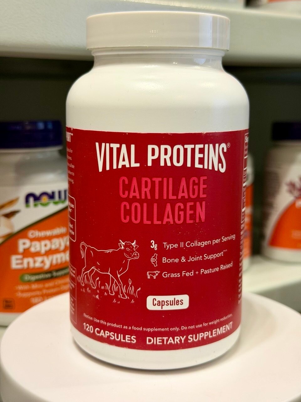 Vital Proteins Cartilage Collagen, Коллаген для хряща, 120 капсул