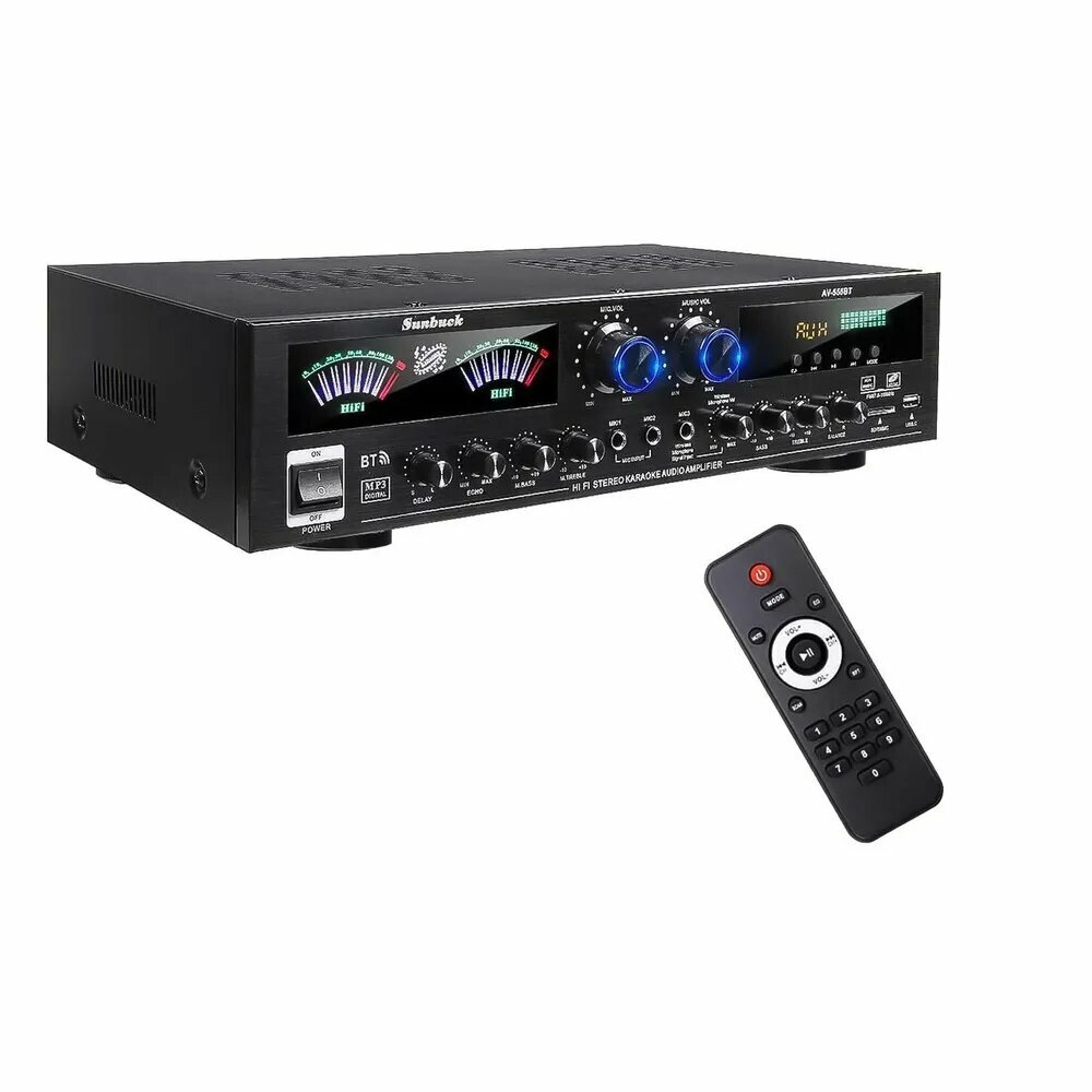 Аудио усилитель AV-555BT Bluetooth