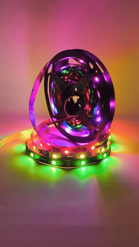 Адресная светодиодная лента WS2818 12V 30 led 2м