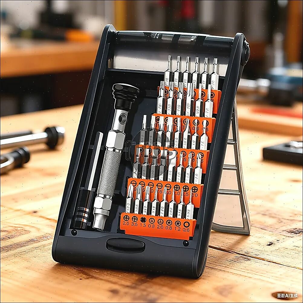 Набор отверток для электроники UGREEN CM372 (80459) 38-in-1 Aluminum Alloy Screwdriver Set. Цвет: черный