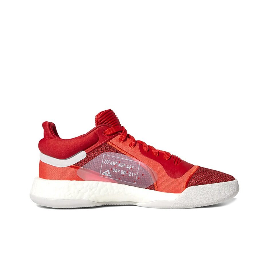 Кроссовки adidas Marquee Boost, размер EU 46 стопа (28.5CM), красный — фото 1