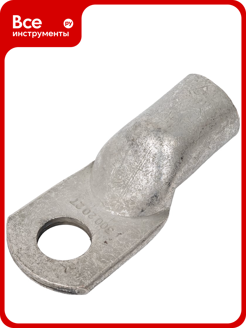 Кабельный, ТМЛ, трубчатый наконечник ТМЛ (ЮМП) ТМЛ 300-20-27 медный луженый, под опрессовку elcТМЛ-300-20-27-ЮМП