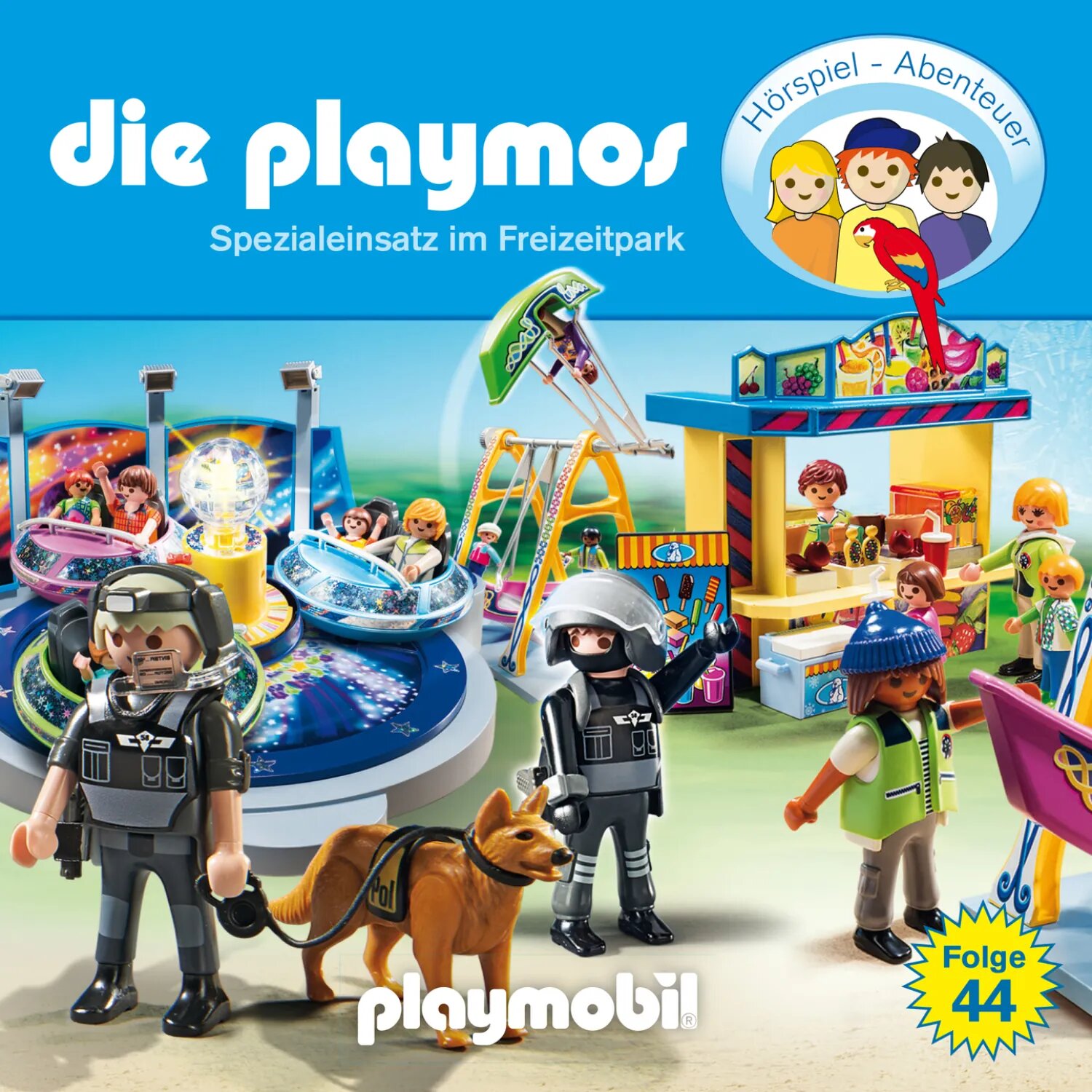 Die Playmos - Das Original Playmobil Hörspiel, Folge 44: Spezialeinsatz im Freizeitpark [Аудиокнига]