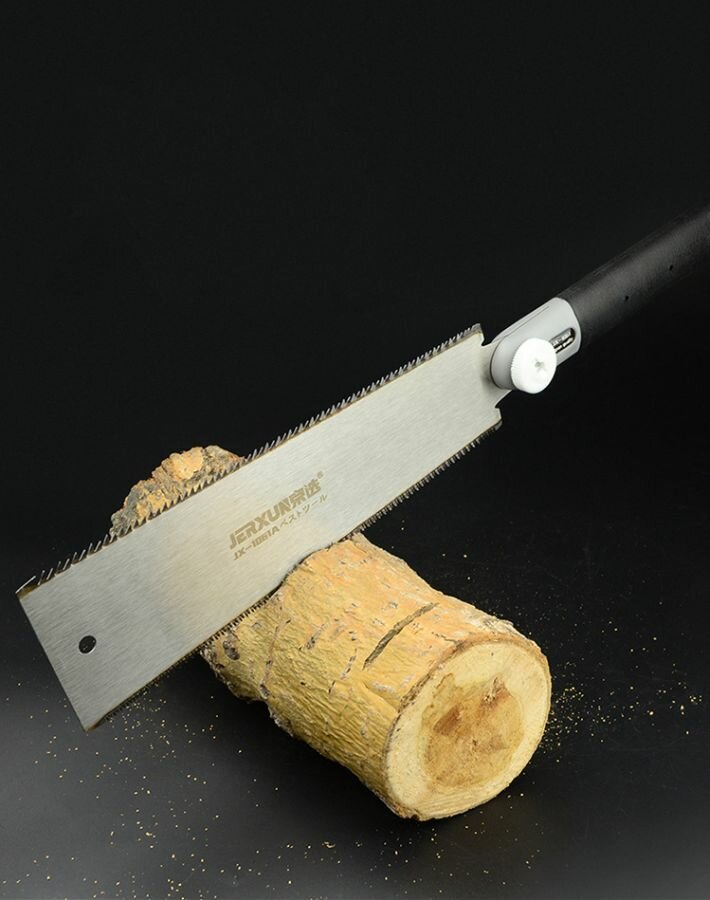 Двусторонняя Пила Для Деревообработки В Японском Стиле, черный