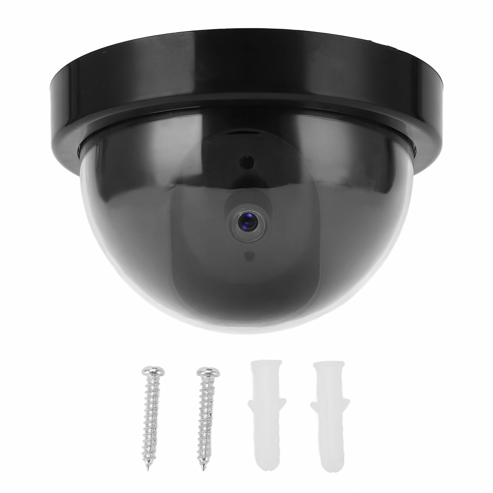 Имитатор камеры наблюдения с мигающим красным светодиодом для защиты домов и бизнеса, ABS, работа 3-6 месяцев