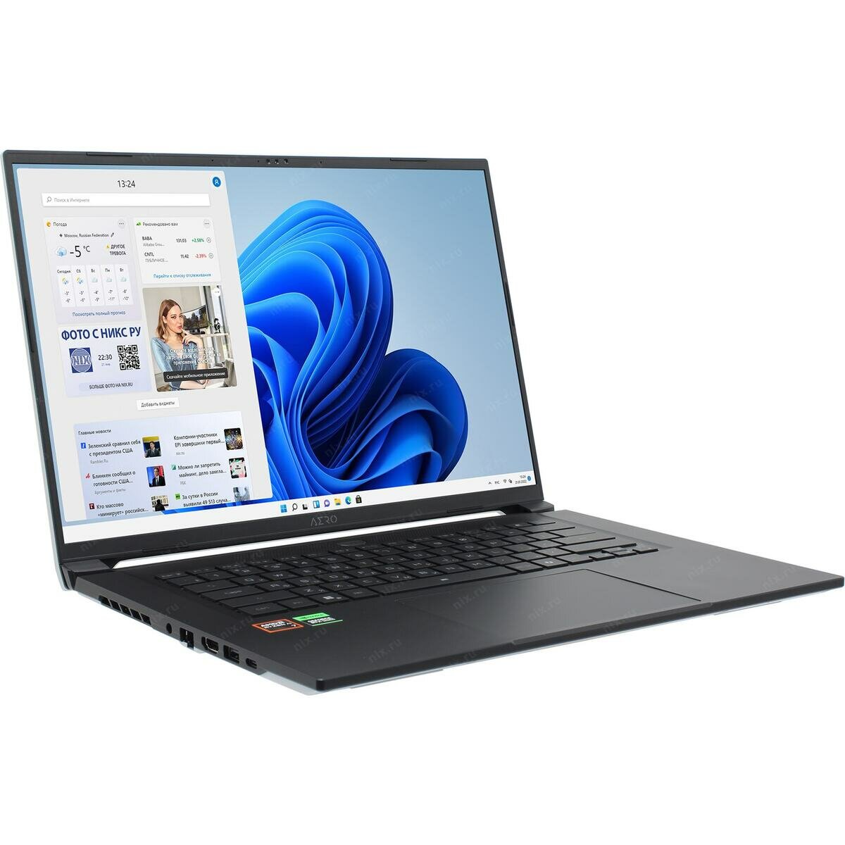 GIGABYTE AERO X16 1WH93KZC64DH <9REG6AB7WH1DJHEKZ000> Ryzen AI 7 350/32/1TbSSD/RTX5070/WiFi/BT/Win11/16"